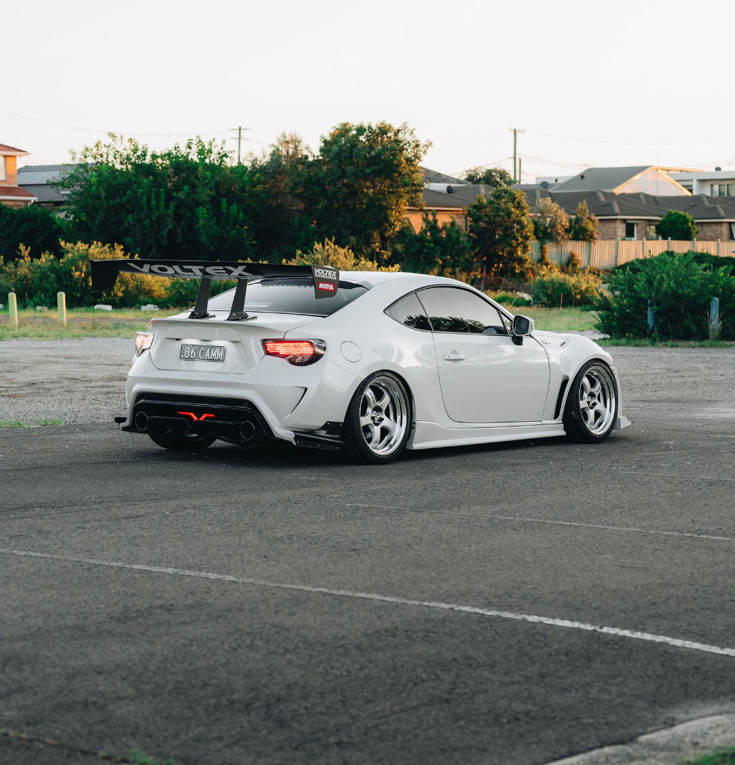 Voltex T-7 Style Swan Neck GT Wing (Carbon Fibre) - Toyota 86 ZN6/Suba ...