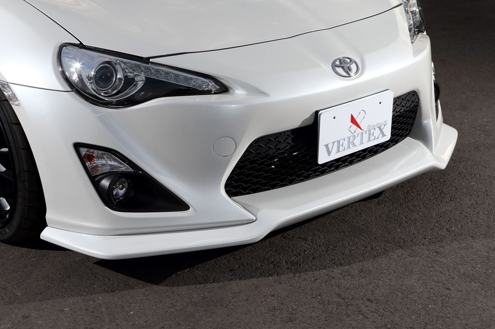 Vertex Style Front Lip - Toyota 86 ZN6 – AeroSpeed Performance